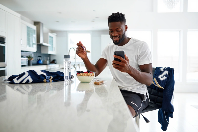 Alimentation avant match de football : l’assiette idéale